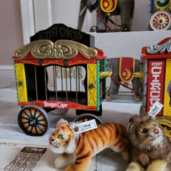 steiff | Art | Vintage Steiff Circus Train Set | Poshmark